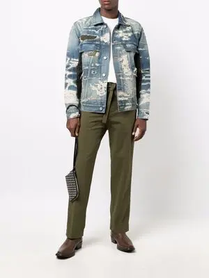 Givenchy Distressed-effect Denim Jacket