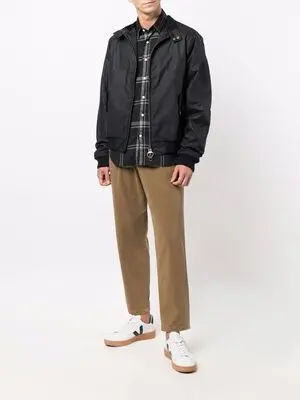 Barbour Zip-up Wax Jacket
