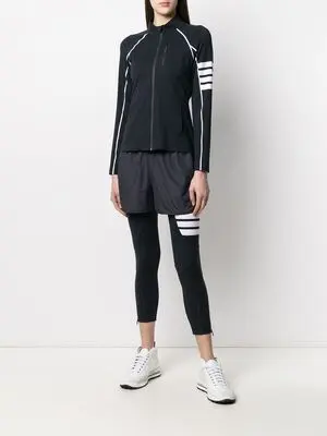 Thom Browne Compression Zip-up 4-bar Jacket