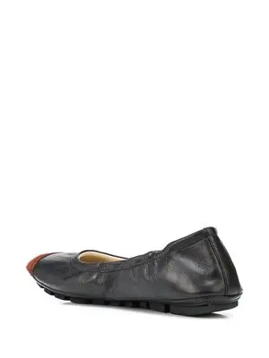 MADISON MAISON Elasticated Ballerina Shoes - Black
