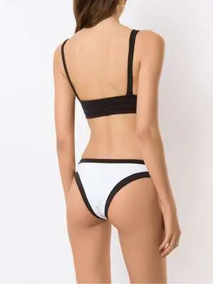 AMIR SLAMA Two-tone Bikini Set