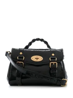Mulberry X Alexa Chung Mini Alexa Shoulder Bag Black