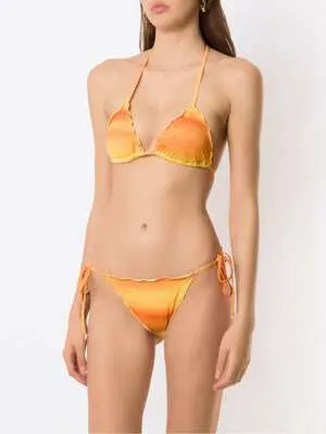 AMIR SLAMA Gradient Bikini Set