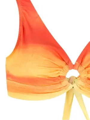 AMIR SLAMA Gradient-effect Bikini