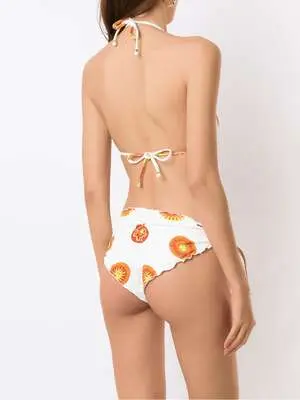 AMIR SLAMA Printed Bikini Set