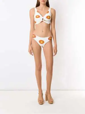 AMIR SLAMA Printed Bikini Set