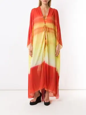 AMIR SLAMA Printed Beach Dress