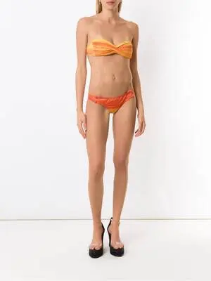 AMIR SLAMA Printed Bikini Set