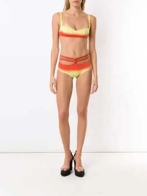 AMIR SLAMA Printed Bikini Set