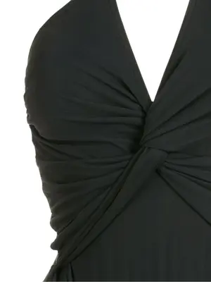 AMIR SLAMA V-neck One-piece Swimsuit