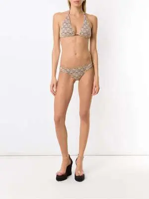 AMIR SLAMA Lace Triangle Bikini Set