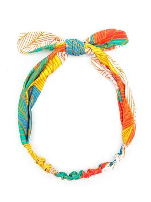 AMIR SLAMA Knot-detail Headband Set