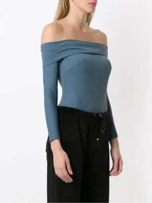 AMIR SLAMA Off-shoulder Bodysuit