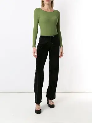 AMIR SLAMA Long Sleeve Bodysuit