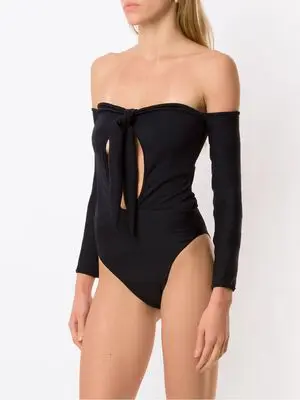 AMIR SLAMA Cut-out Bodysuit