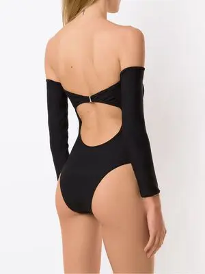 AMIR SLAMA Cut-out Bodysuit