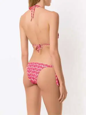 AMIR SLAMA Printed Bikini Set