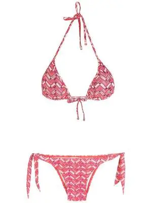 AMIR SLAMA Printed Bikini Set