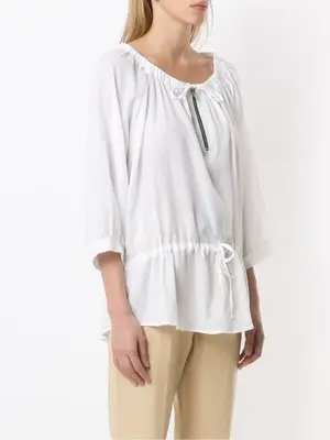 AMIR SLAMA Tie-fastening Blouse