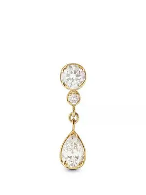 Sophie Bille Brahe 18kt Yellow Goutte Diamond Drop Earring - Gold