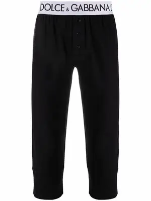 Dolce & Gabbana Logo-waistband Two-way Leggings
