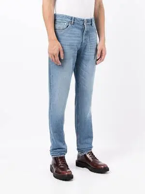 Brunello Cucinelli Mid-rise Straight-leg Jeans
