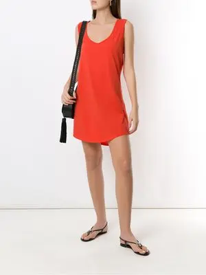 AMIR SLAMA Sleeveless T-shirt Dress