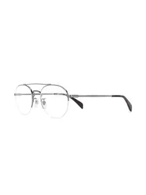 DB EYEWEAR BY DAVID BECKHAM Top Bar Aviator Frame Glasses
