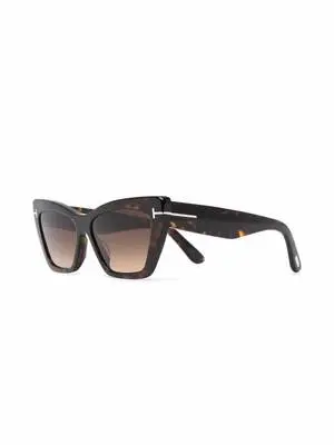 TOM FORD Whyatt Butterfly-frame Sunglasses - Brown