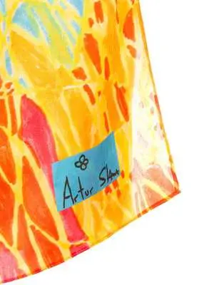 AMIR SLAMA Printed Beach Skirt