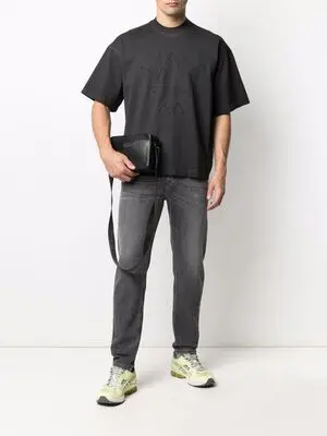 DIESEL® Organic Cotton Blend Tapered Leg Jeans