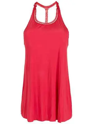 AMIR SLAMA Racer Back Top - Red