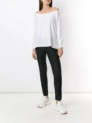 AMIR SLAMA Boatneck Blouse