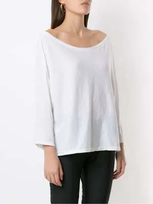 AMIR SLAMA Boatneck Blouse