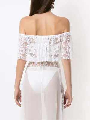 AMIR SLAMA Lace Bodysuit