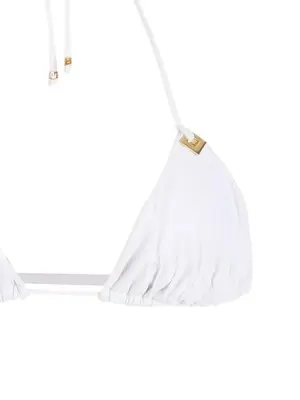 AMIR SLAMA Textured Triangle Bikini Set