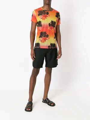 AMIR SLAMA Printed T-shirt
