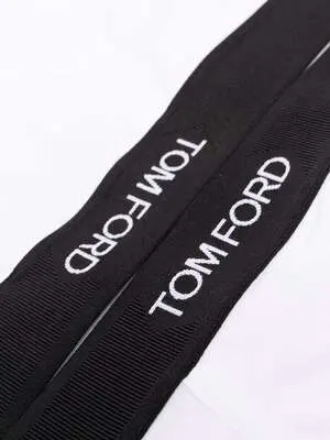 TOM FORD Logo-waistband Briefs - White