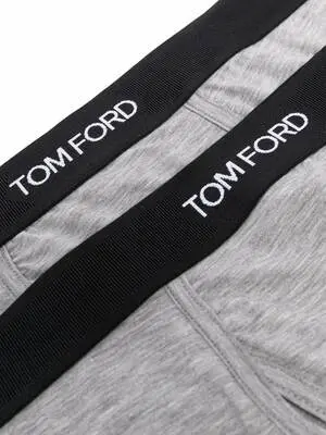TOM FORD Logo-waistband Briefs