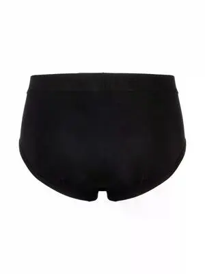 TOM FORD Logo-waistband Briefs - Black