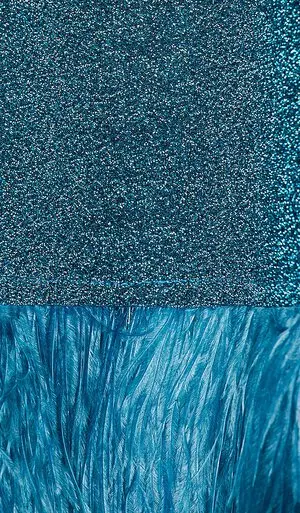Oseree Lumiere Plumage Short Dress