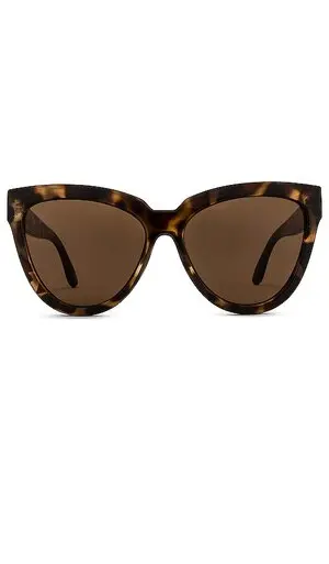 Le Specs Liar Liar Sunglasses - Volcanic Tort & Brown Mono
