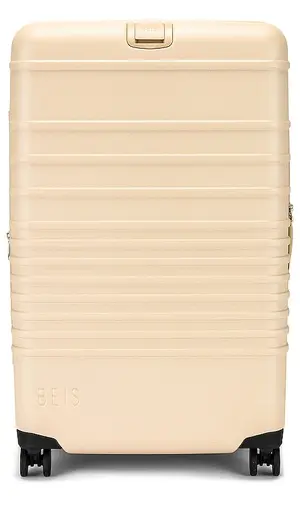 BEIS The Medium Check-in Roller - Beige