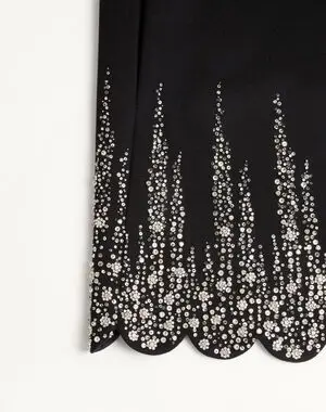Valentino Garavani Embroidered Compact Drap Cape
