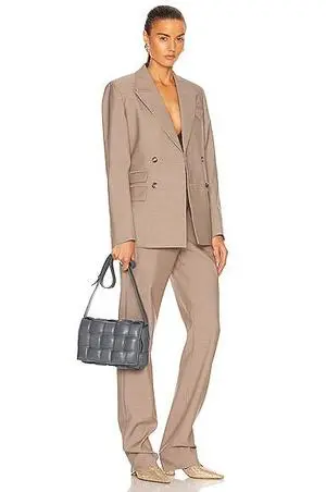 Bottega Veneta The Padded Cassette Bag In Grey