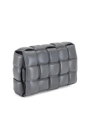 Bottega Veneta The Padded Cassette Bag In Grey
