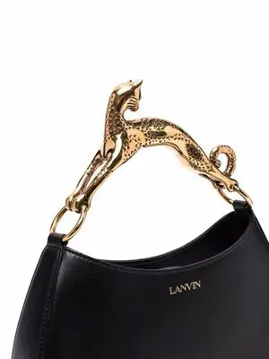 LANVIN Embellished Handle Tote - Black