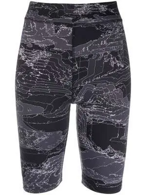 Alexander McQueen High-rise Cycling Shorts - Black
