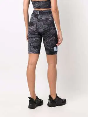 Alexander McQueen High-rise Cycling Shorts - Black