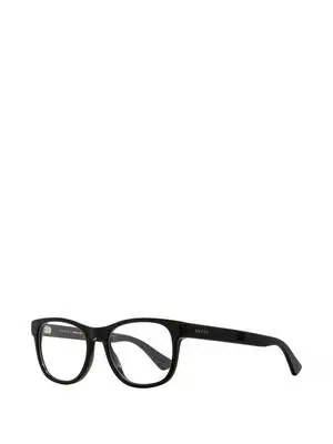 Gucci Rectangular Optical Glasses - Black